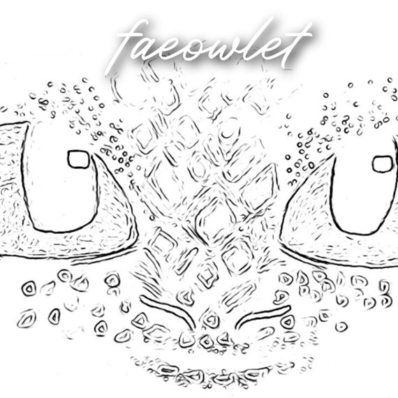 Printable Coloring Page Dragon Eyes Digital Download | Etsy