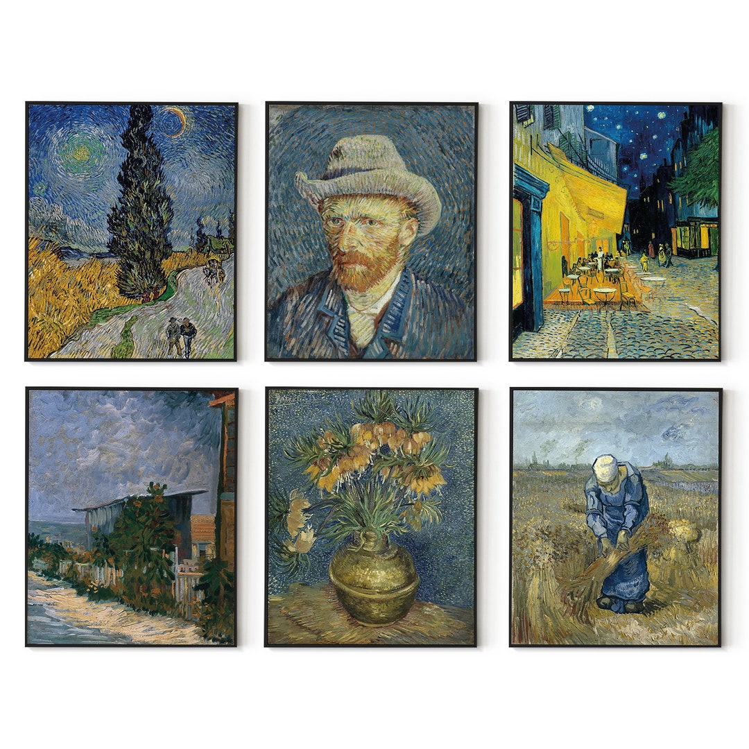Van Gogh Poster and Prints Vincent Van Gogh Paintings Art Posters and ...