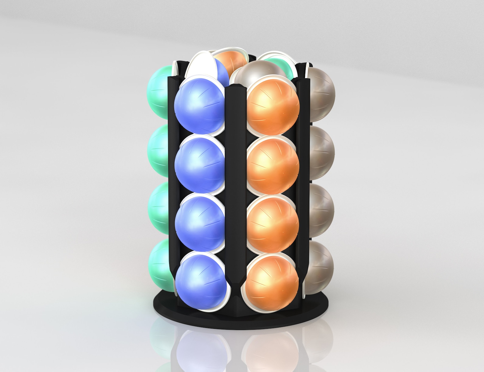 Capsule Holder for 24+ Nespresso Vertuo Capsules - Stand/capsule Stand ...