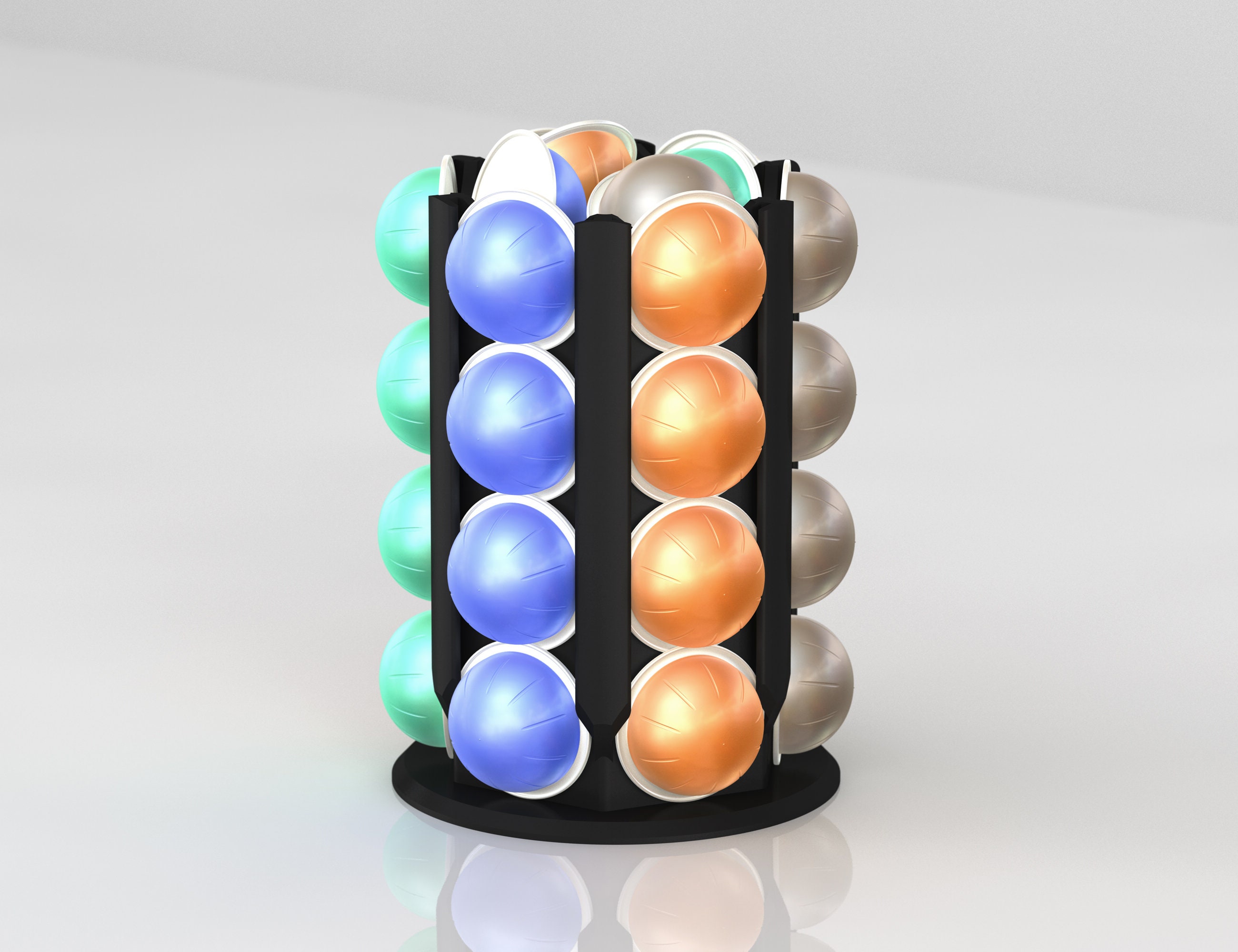 Capsule Holder for 24+ Nespresso Vertuo Capsules - Stand/capsule Stand ...