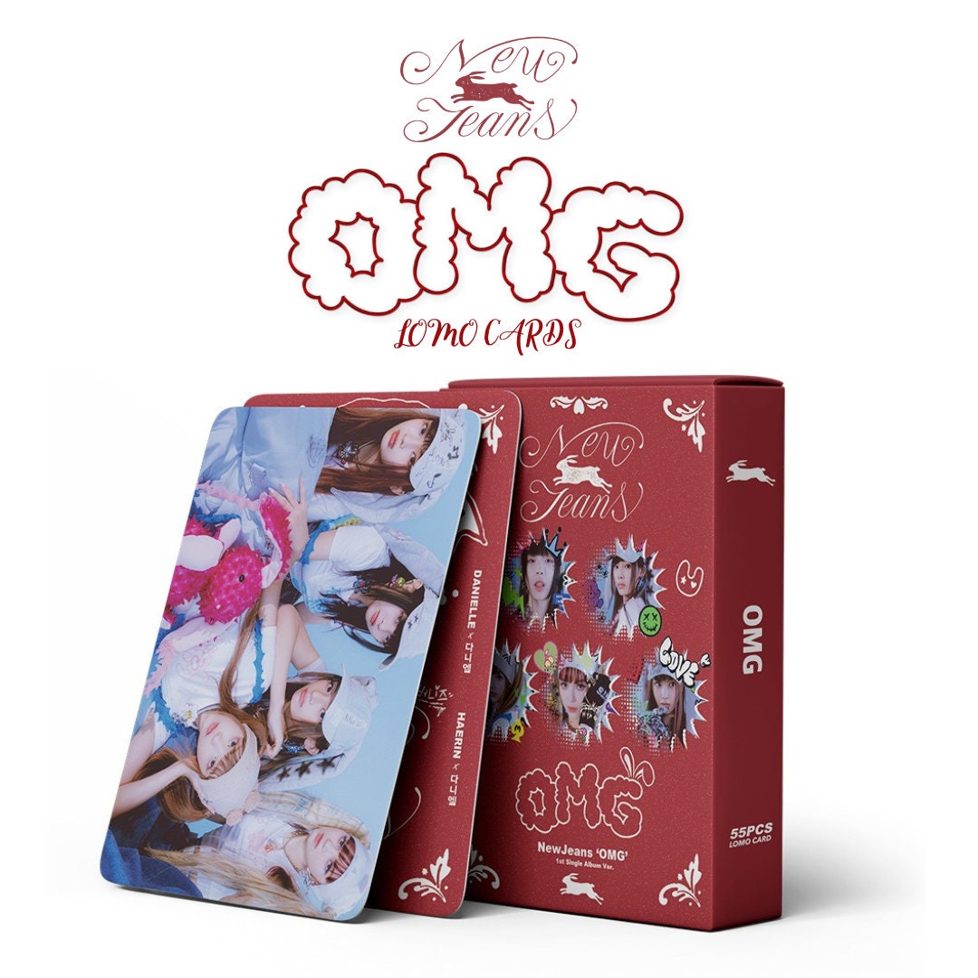 New Jeans OMG Lomo Cards 55 Pcs Photocards Perfect for - Etsy
