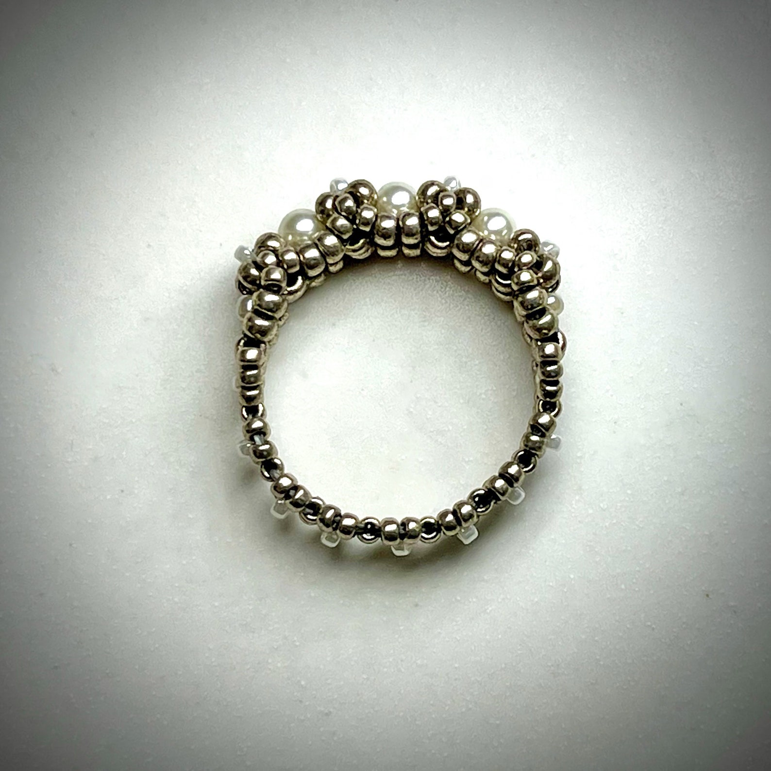 BEADING TUTORIAL - Garland Ring - Etsy