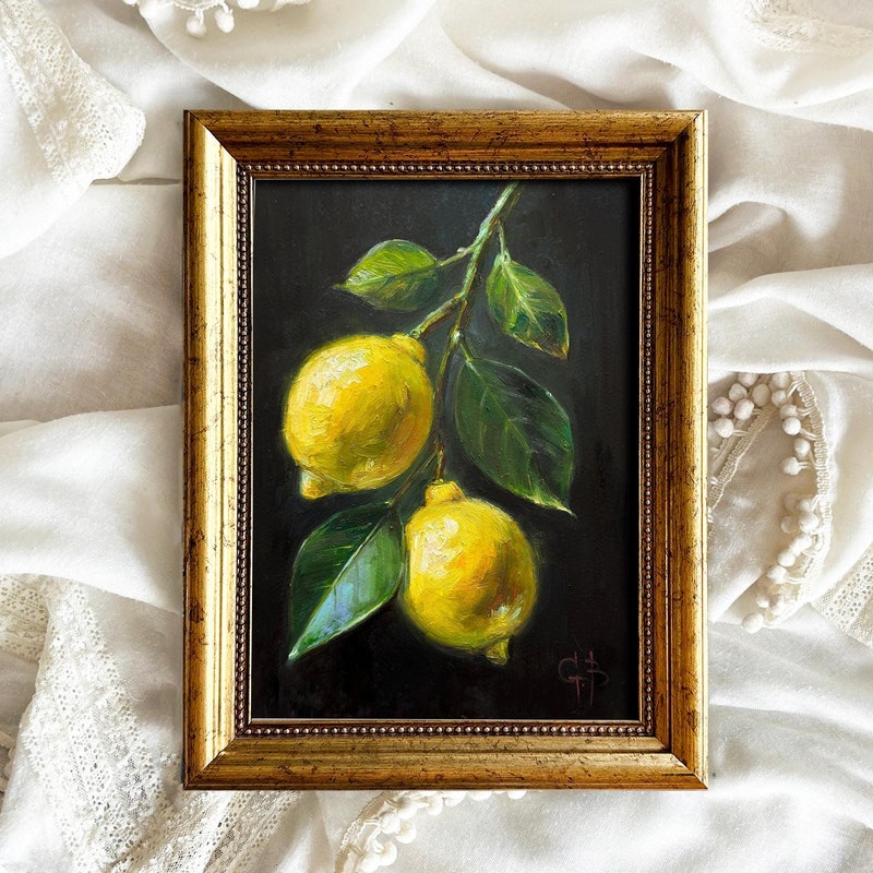 Lemon Still Life - Etsy