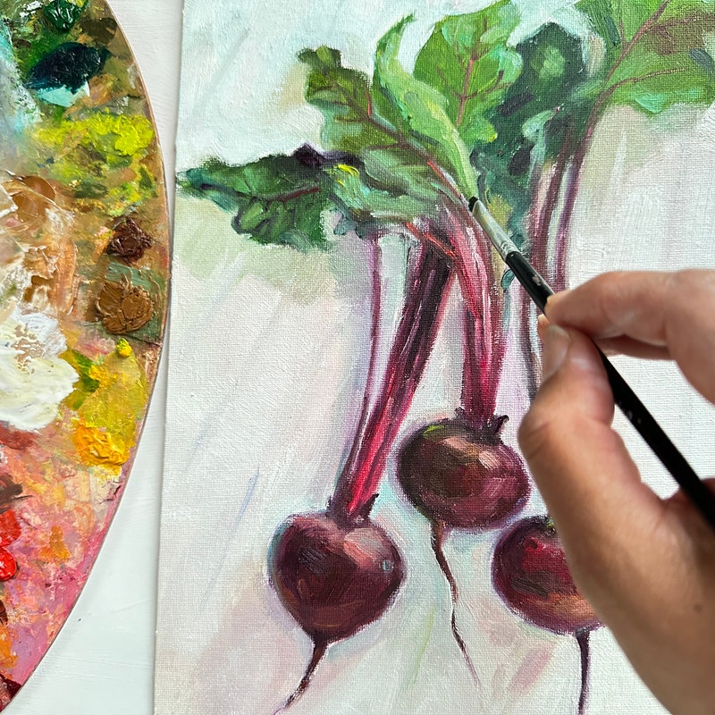 Vegetable Paintings - Etsy