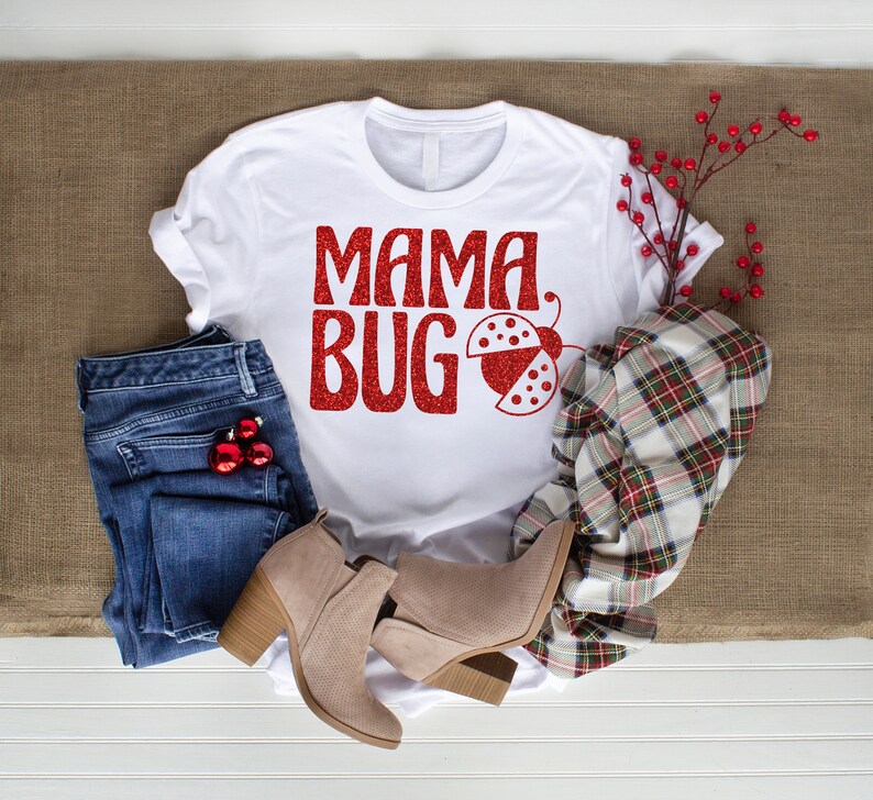 Mama & Cuddle Bug SVG DIY File Matching Vector Design Cricut svg,png ...
