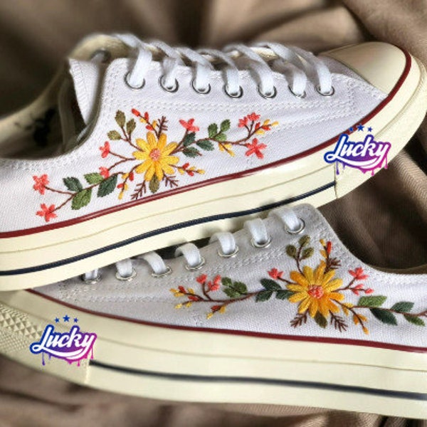 Converse Flower - Etsy