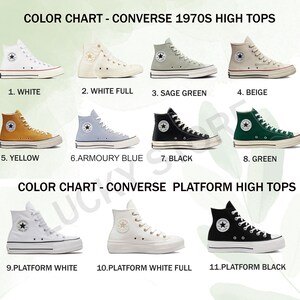 Embroidery Converse/ Frog, Flower, and Mushroom Embroidered Sneakers ...