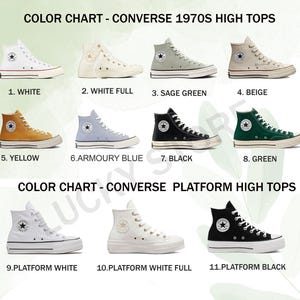 Custom Embroidered Converse Wedding Sneakers: Bridal Flower Shoes - Etsy