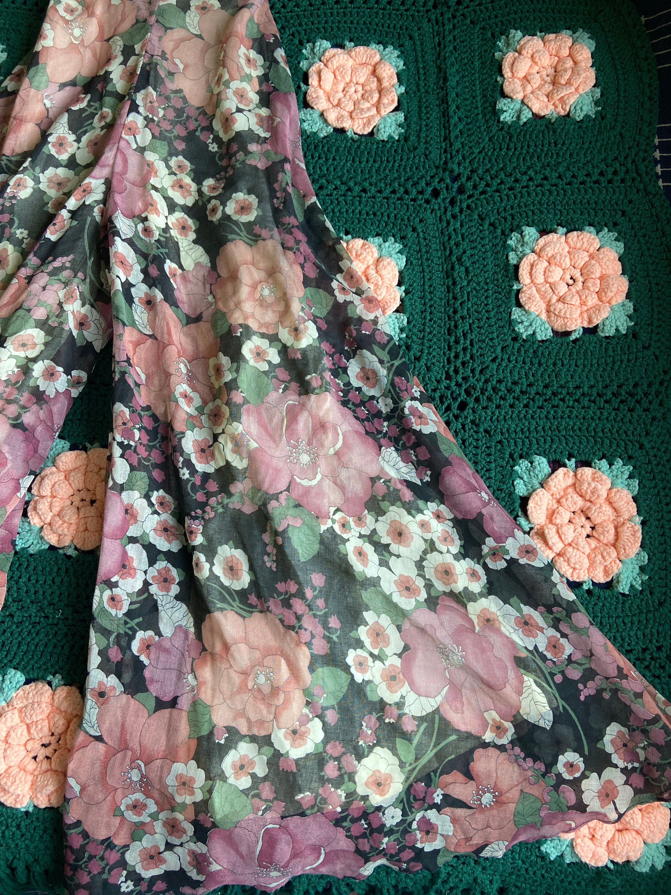 RARE Iconic 1970s Hippie Boho Arjon California Flower Child Jumpsuit - Etsy