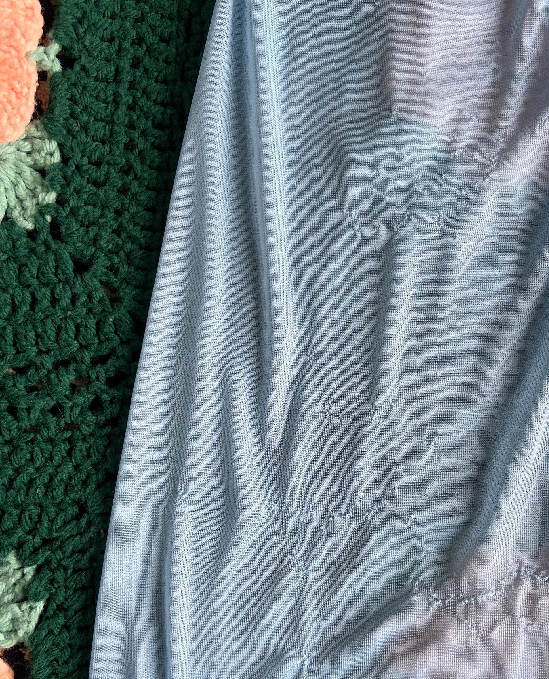 Adorable Vintage Whimsical Coquette Blue Sheer Fairy Princess Dress ...