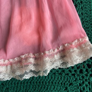 Gorgeous Coquette Pink Sheer Lace Lingerie Size Medium - Etsy