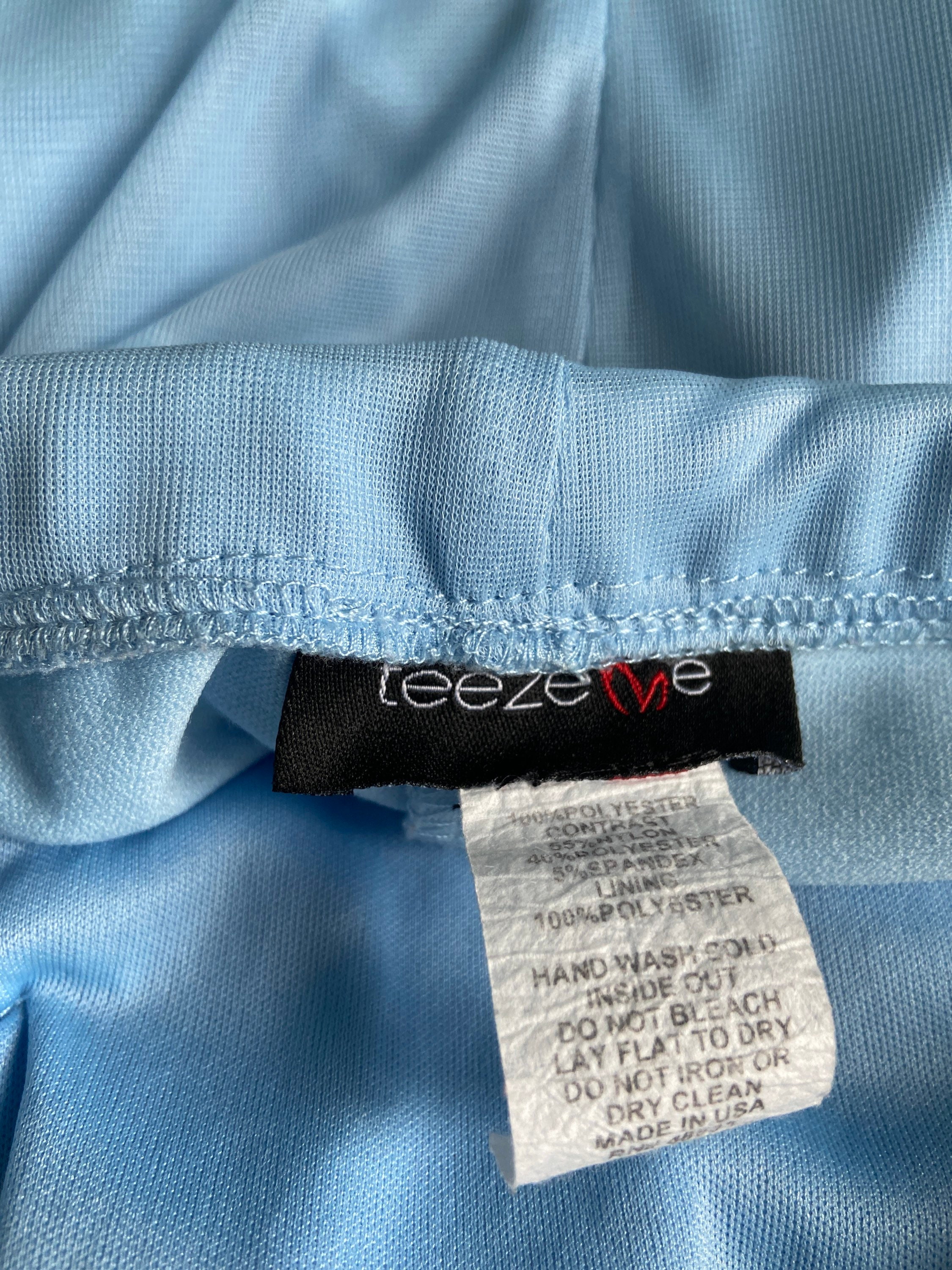 Adorable Vintage Whimsical Coquette Blue Sheer Fairy Princess Dress ...