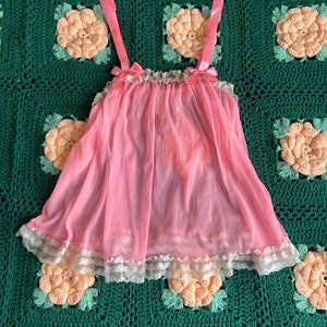 Gorgeous Coquette Pink Sheer Lace Lingerie Size Medium - Etsy