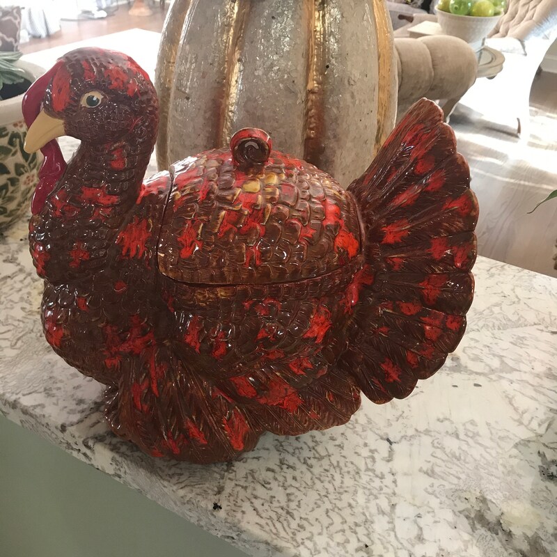 Turkey Cookie Jar - Etsy