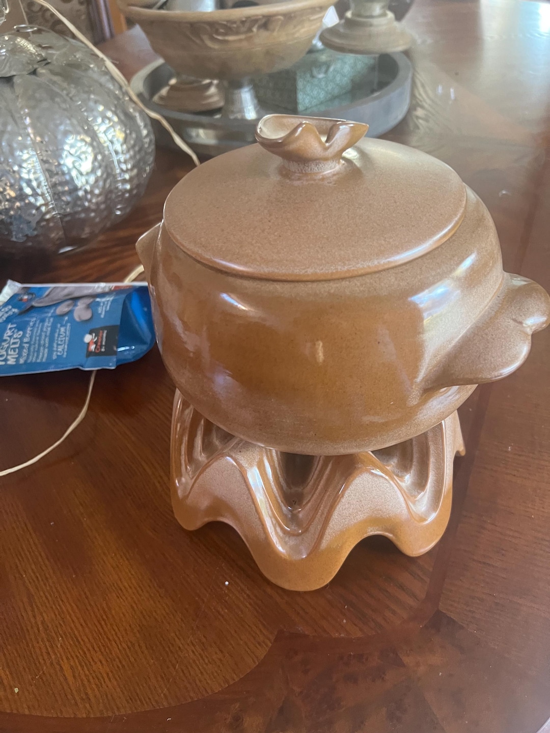 Vintage Frankoma Bean Pot - Etsy