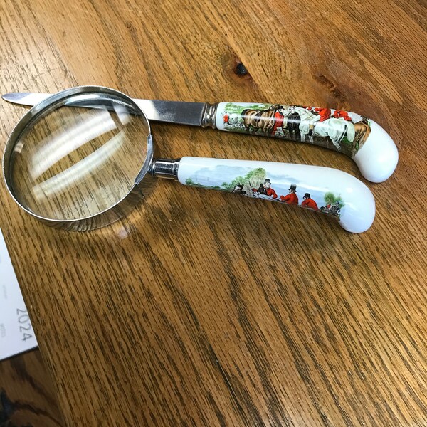 Letter Opener and Magnifier - Etsy