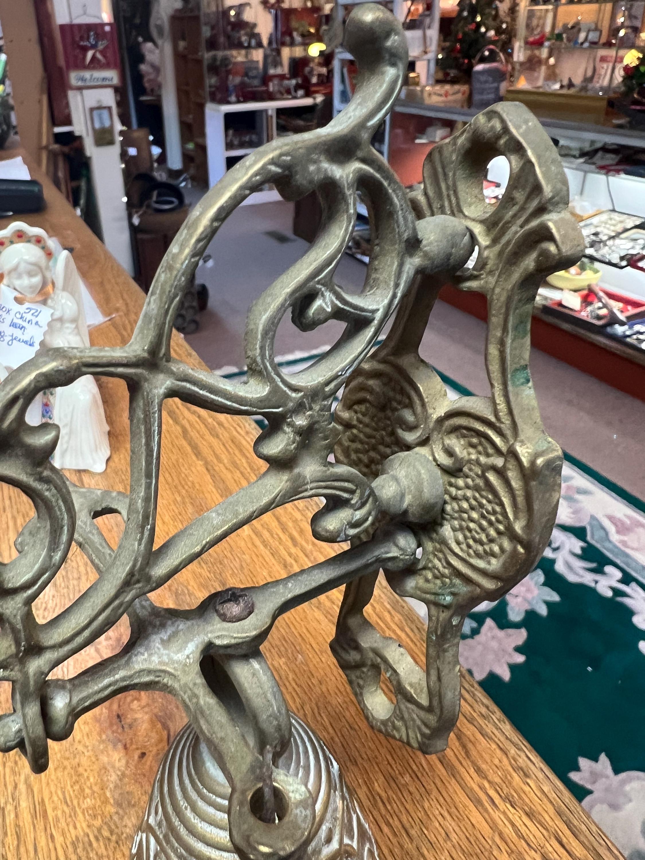 Wall Mount Brass Ornate Bell - Etsy