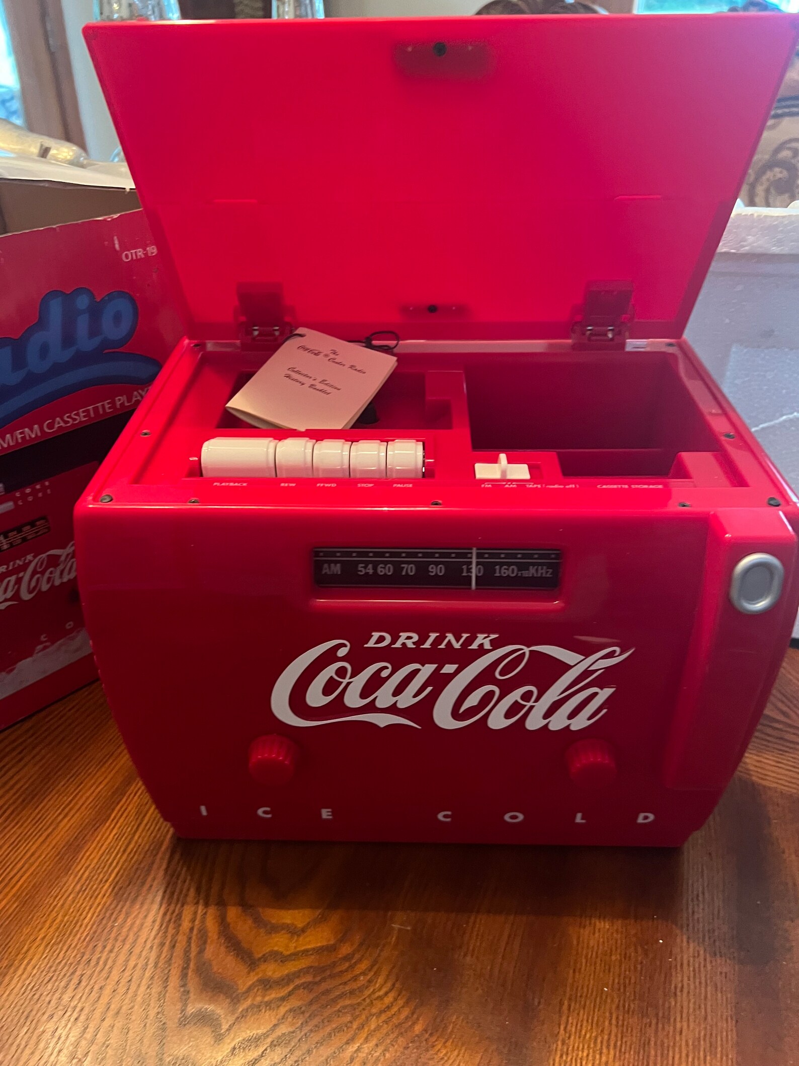 Coca Cola Cooler and Cassette Player . - Etsy
