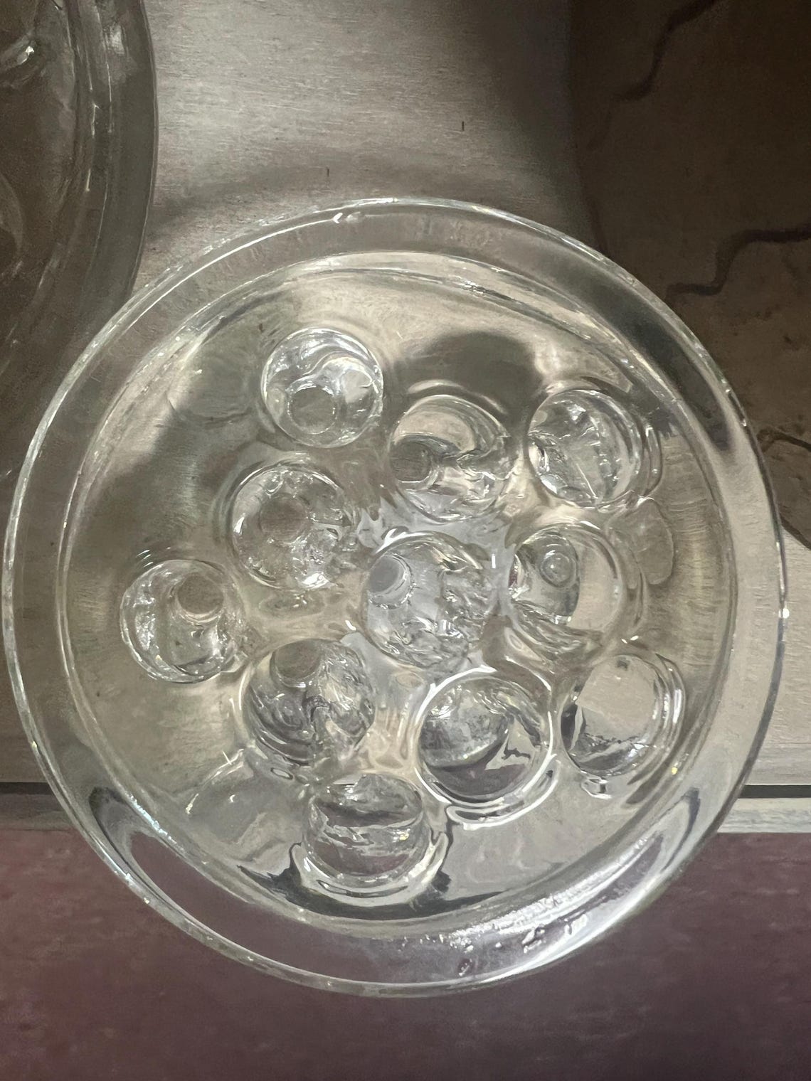 3 Glass Flower Frogs for Vases - Etsy