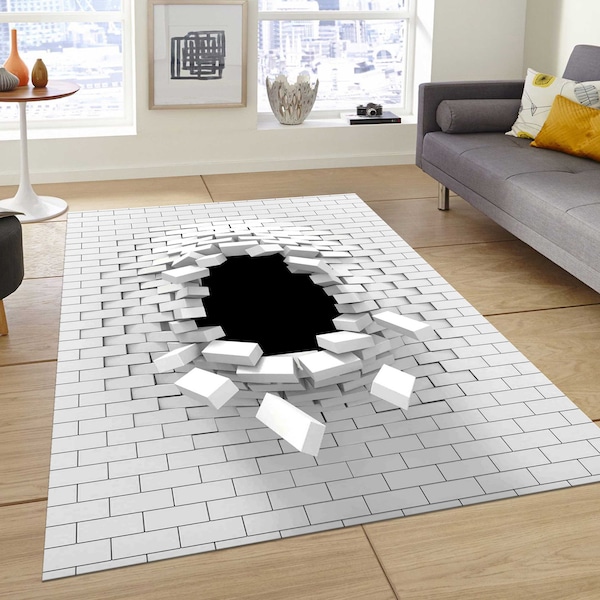 Optical Illusion Rug - Etsy