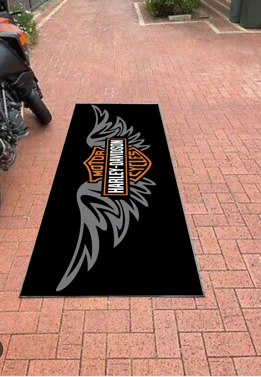 Harley Davidson Patio Mats