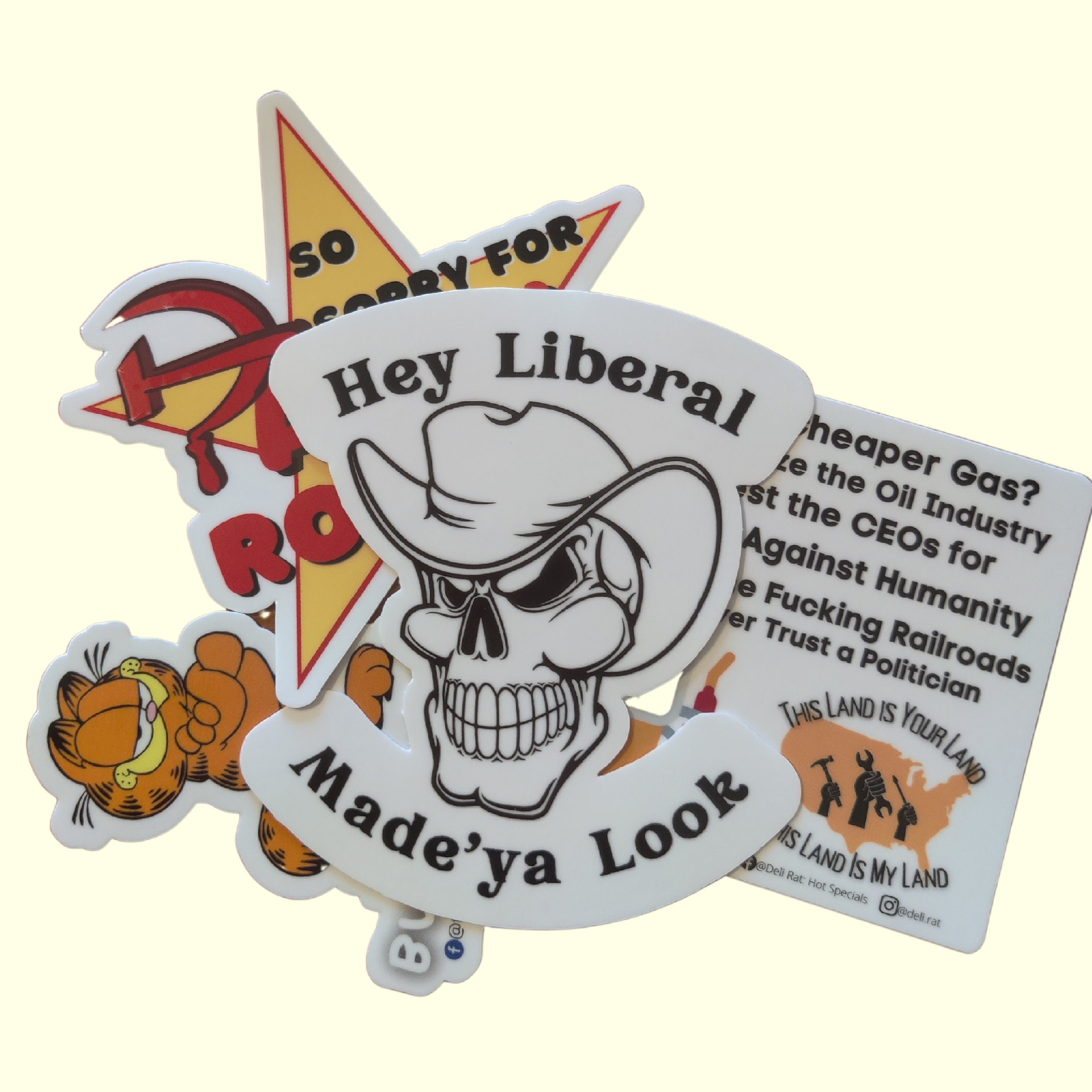 Hey Liberal 4 Inch Sticker - Etsy