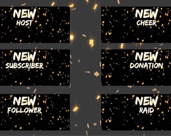 Animated Alerts for Twitch Streams, Meteor Fall Impact and Fire Alert ...