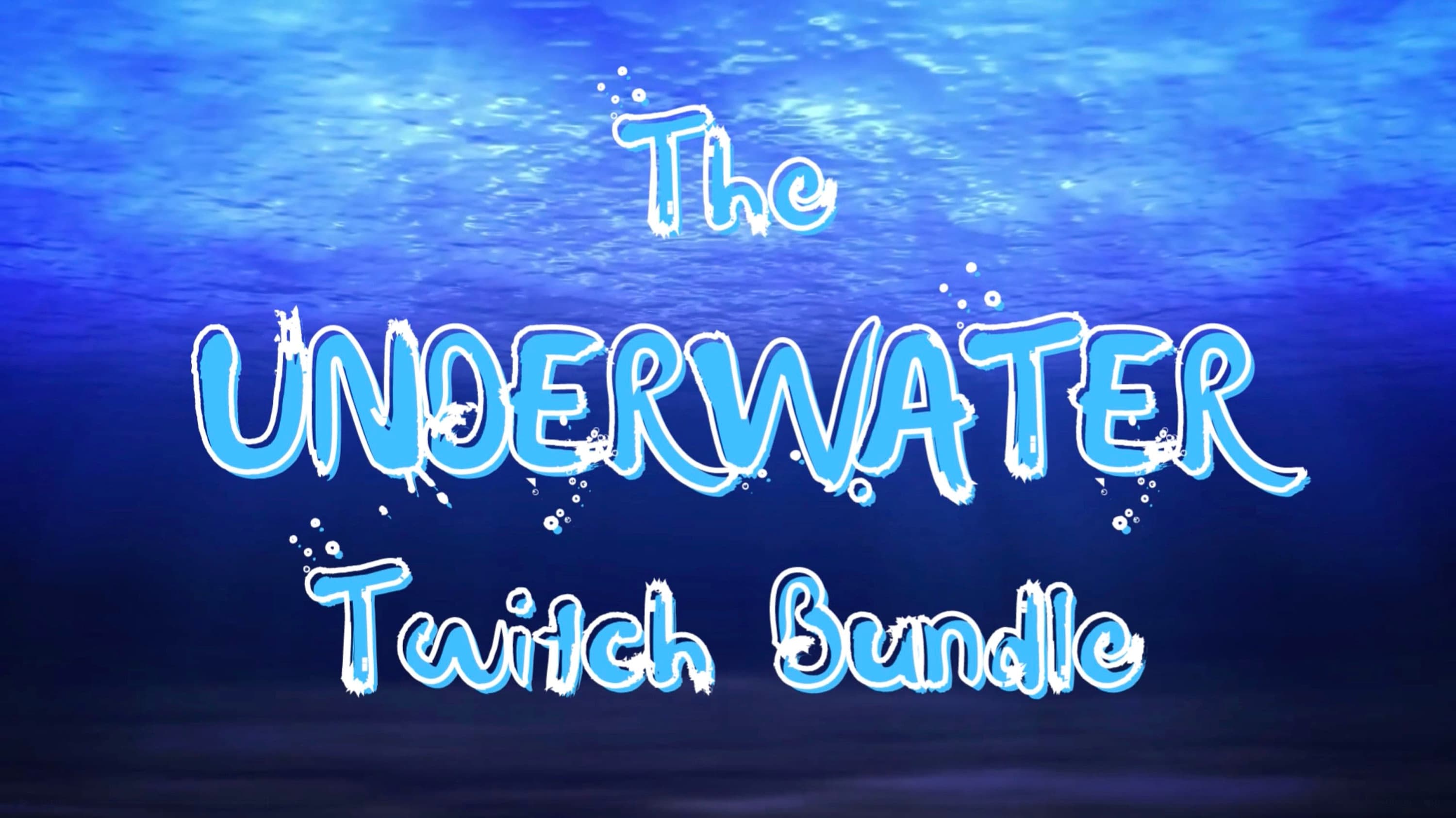 Animated Underwater Twitch Streaming Bundle Twitch Scenes & Panels ...