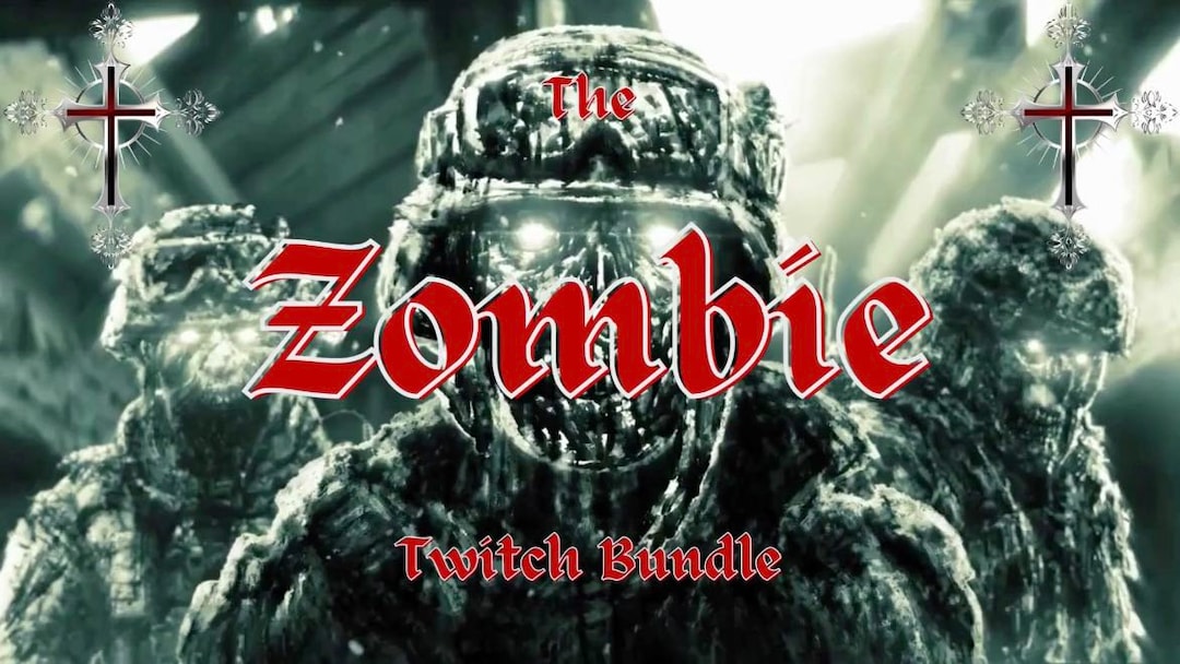 Animated Zombie Twitch Alerts Bundle: Scenes and Overlays (instant ...