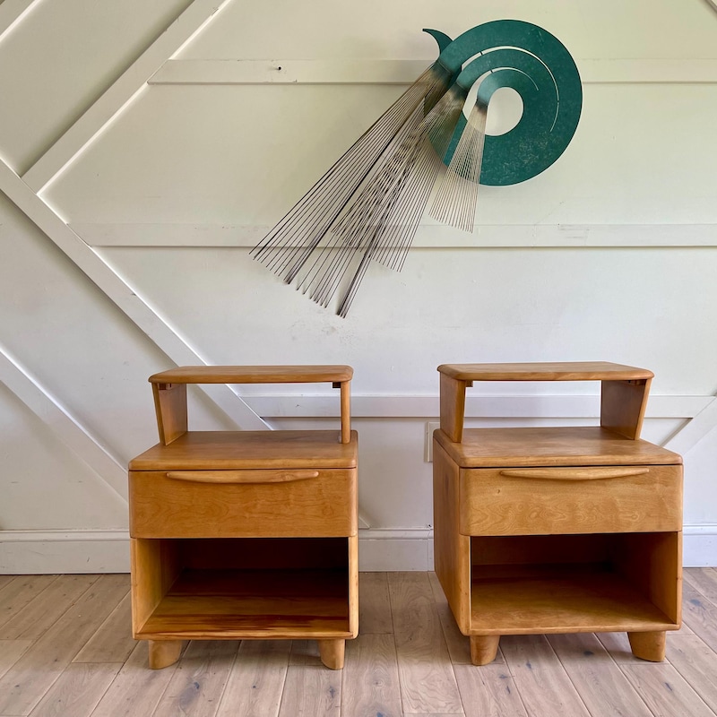 Mcm End Table Drawer - Etsy