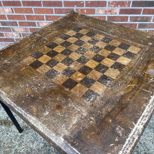 Checkerboard Table - Etsy