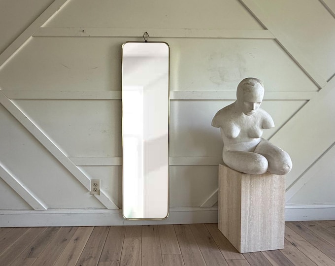 Turner MCM Gold Wall Mirror – Mid-century Italian Style Framed Mirror ...
