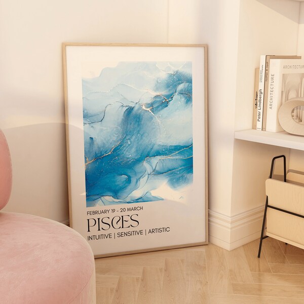 Pisces Wall Art - Etsy