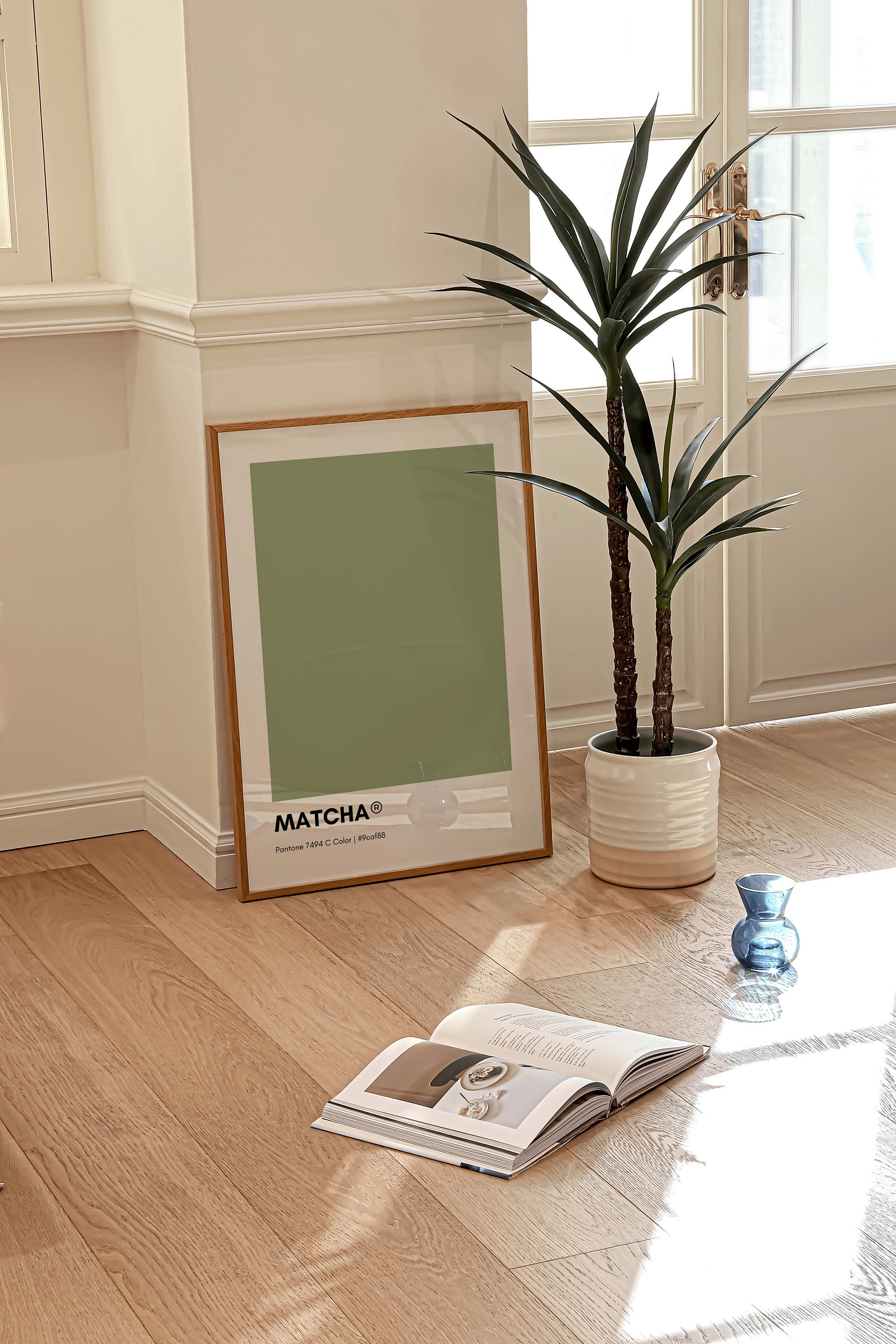 Matcha Green Pantone GREEN Pantone Print Poster Green - Etsy