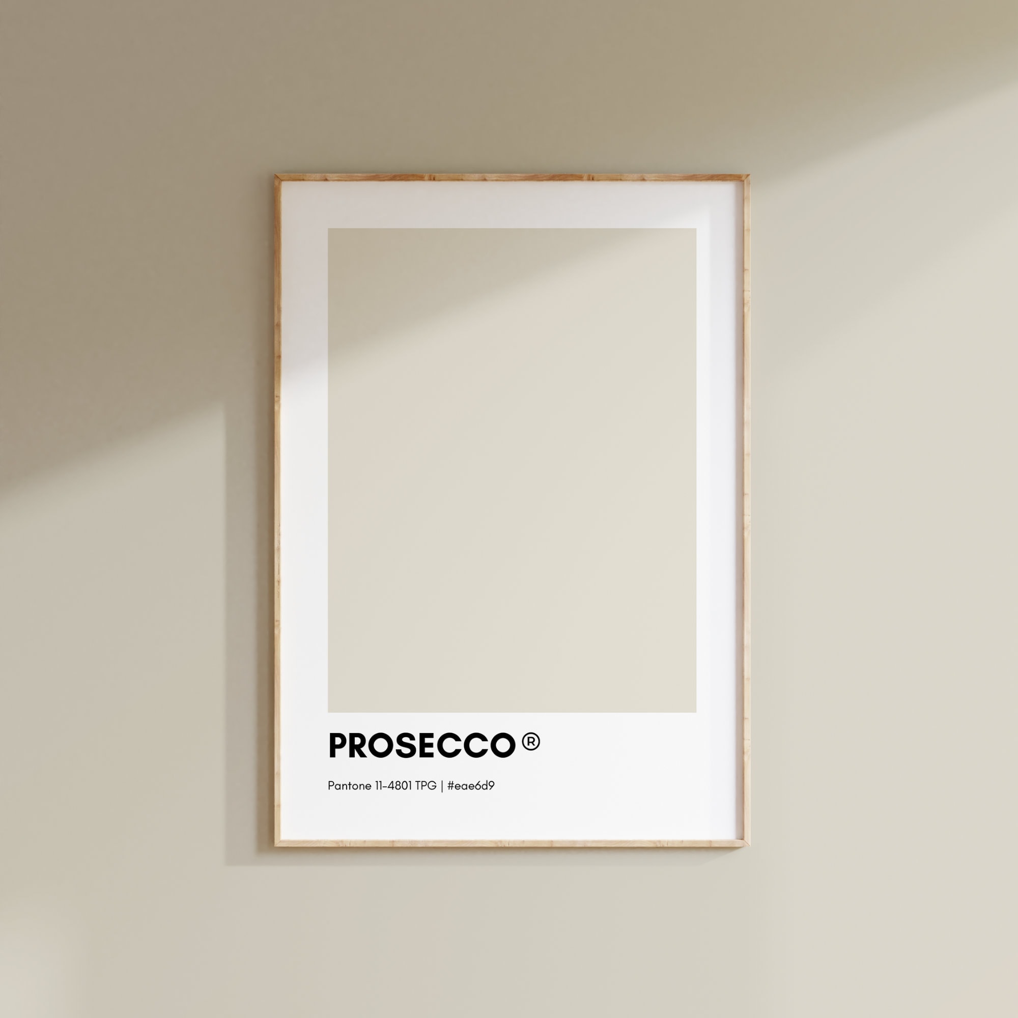 Prosecco Pantone, COCKTAIL Pantone Print Poster, White Pantone Wall Art ...