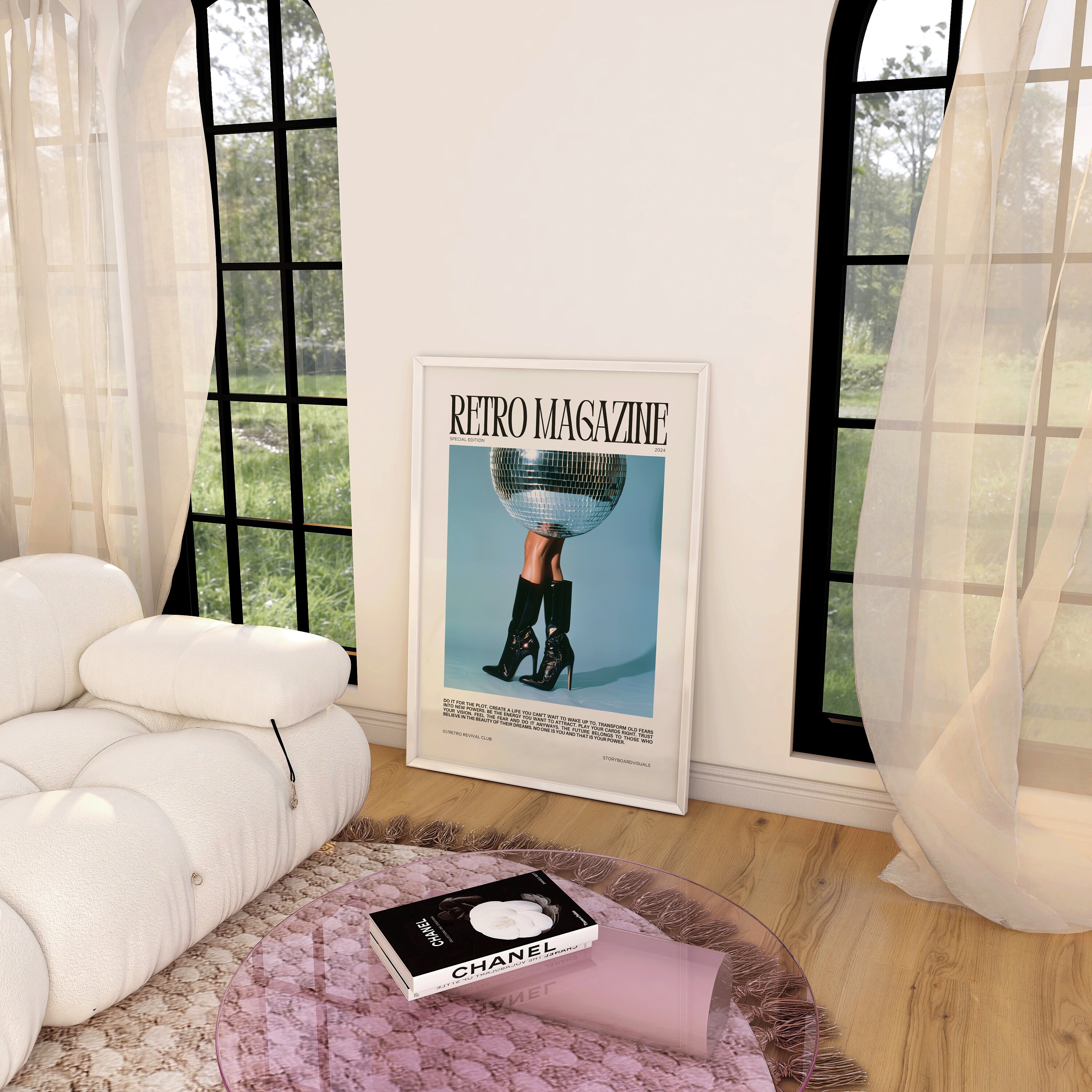 RETRO MAGAZINE Poster Printable, Aesthetic Poster, Magazine Poster ...