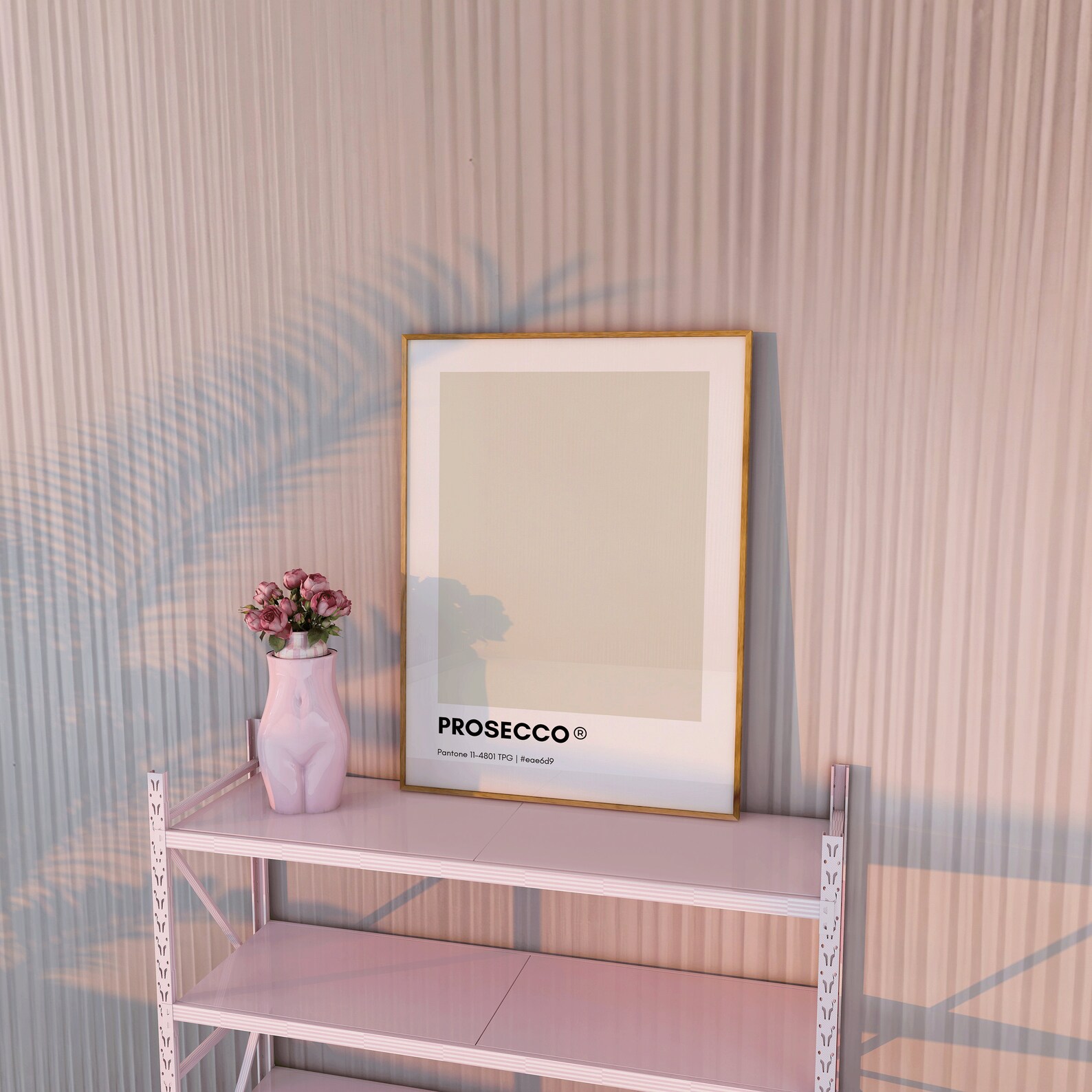 Prosecco Pantone, COCKTAIL Pantone Print Poster, White Pantone Wall Art ...