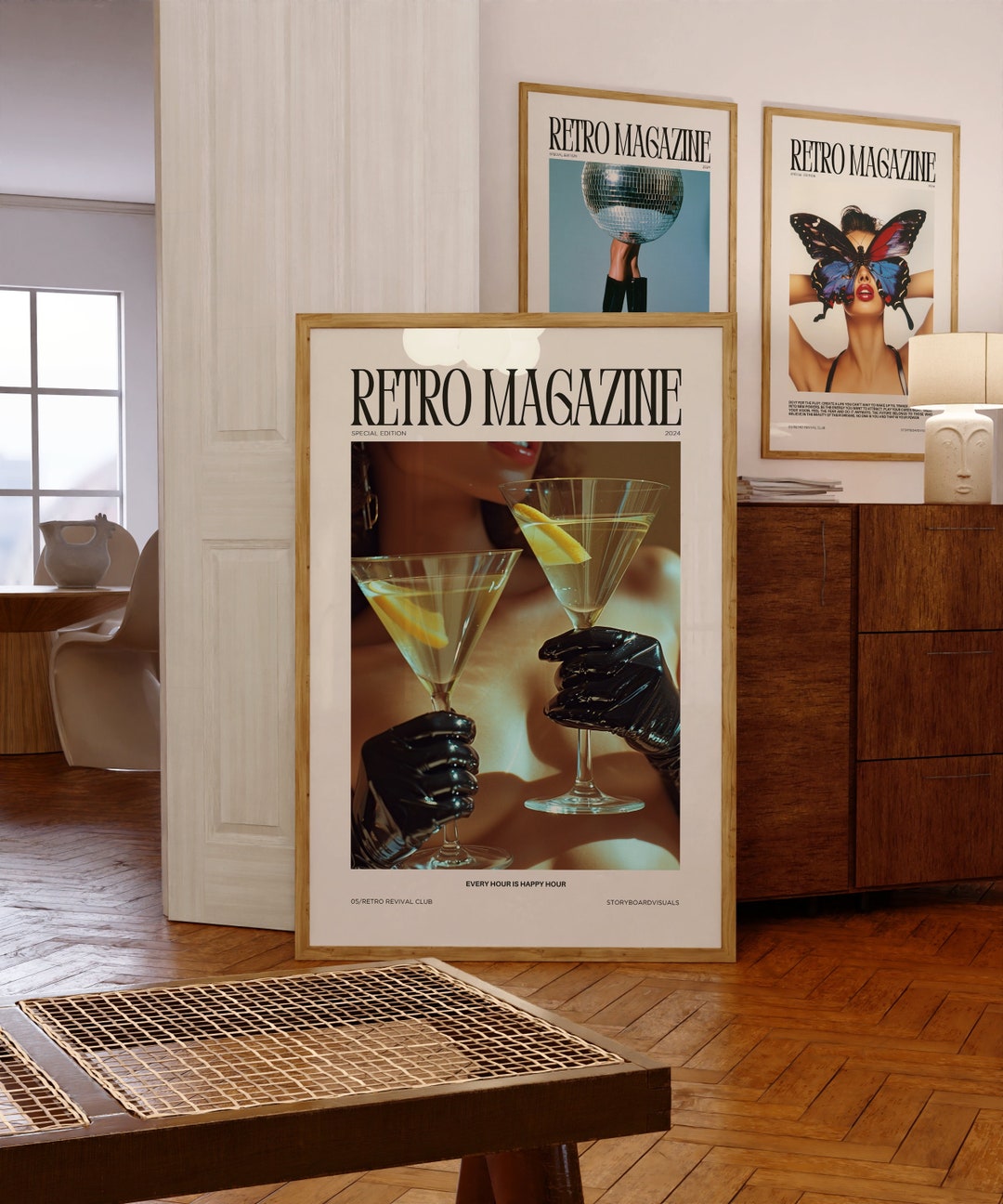 RETRO MAGAZINE Poster Printable, Aesthetic Poster, Magazine Poster ...