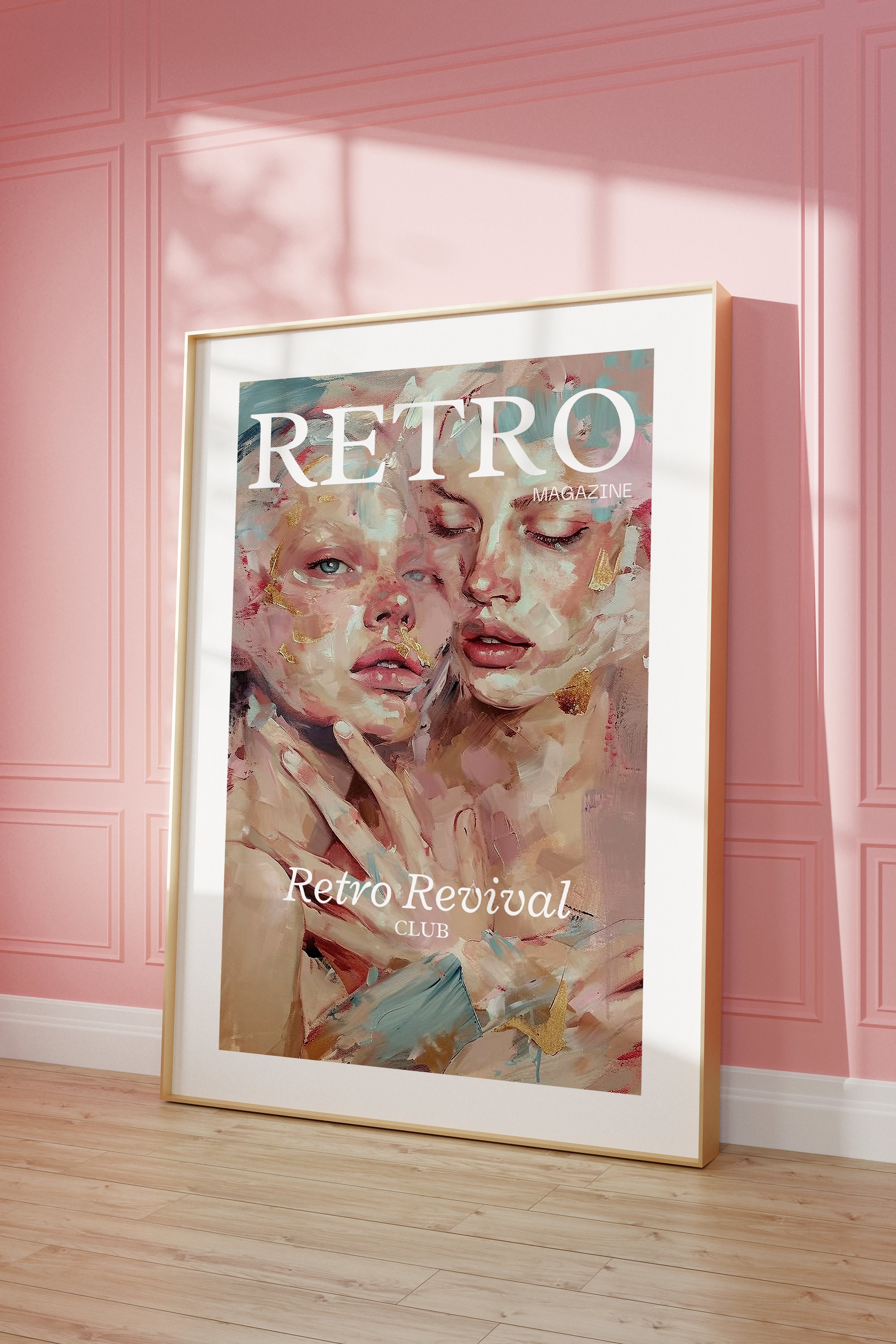 RETRO MAGAZINE Poster Printable, Aesthetic Poster, Magazine Poster ...