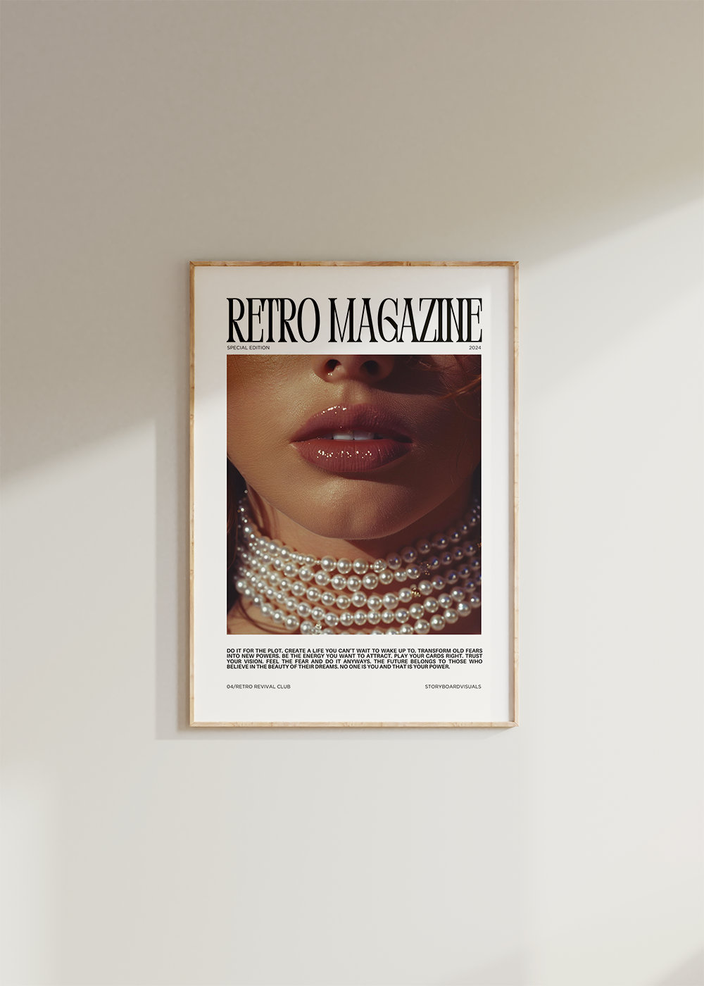RETRO MAGAZINE Poster Printable, Aesthetic Poster, Magazine Poster ...