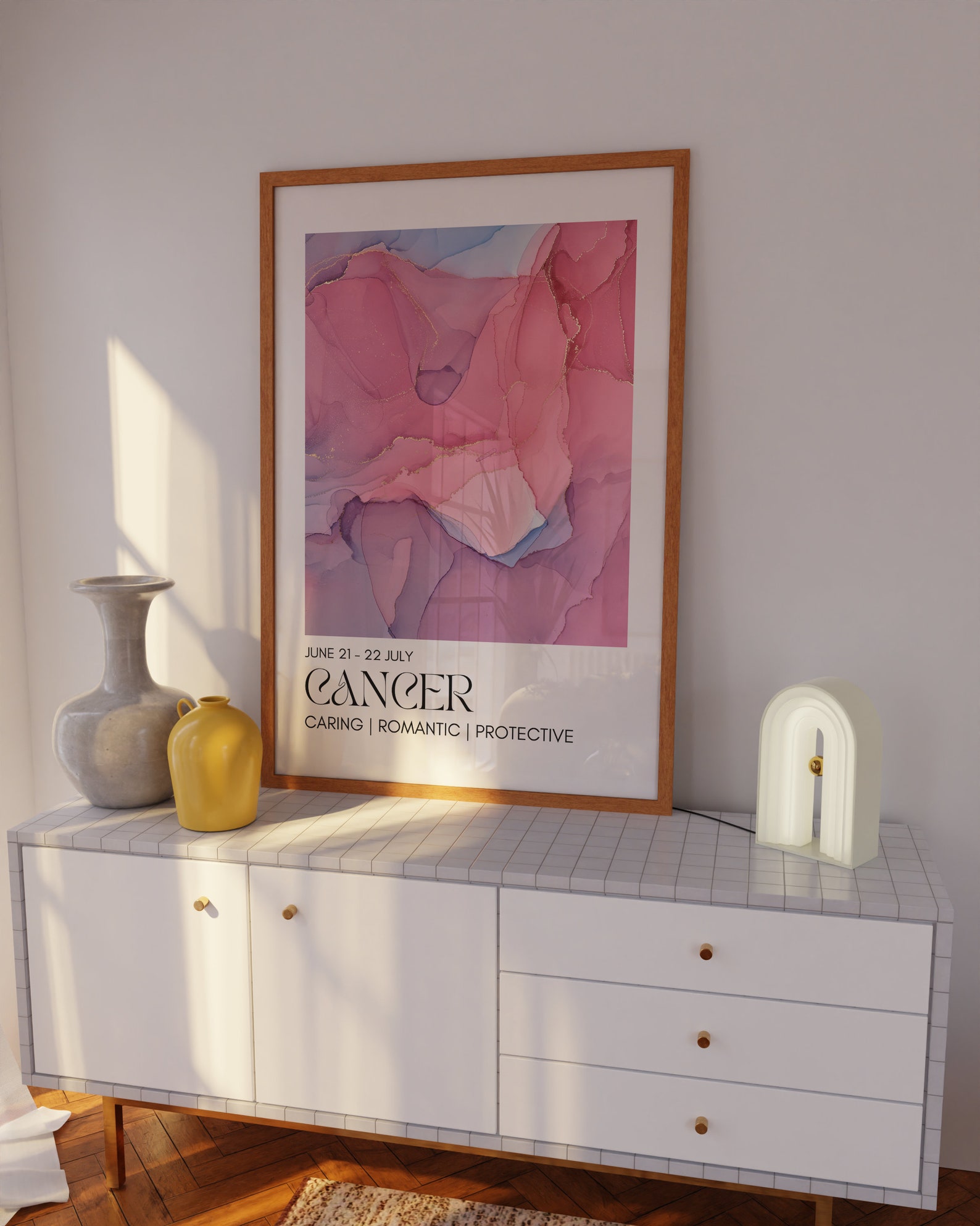 CANCER Print Poster, Cancer Wall Art Print, Cancer Gift, Cancer Zodiac ...