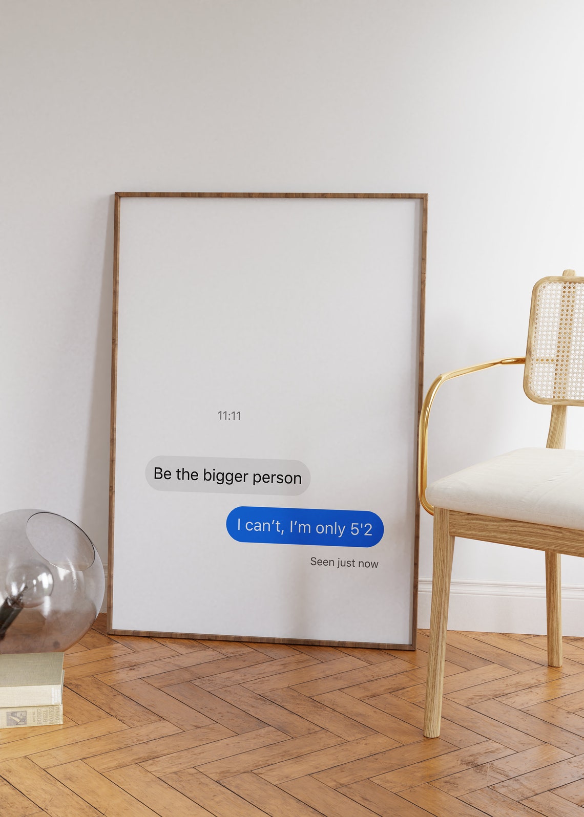 Text Message Quote Wall Art Printable Poster, Typography Wall Art ...