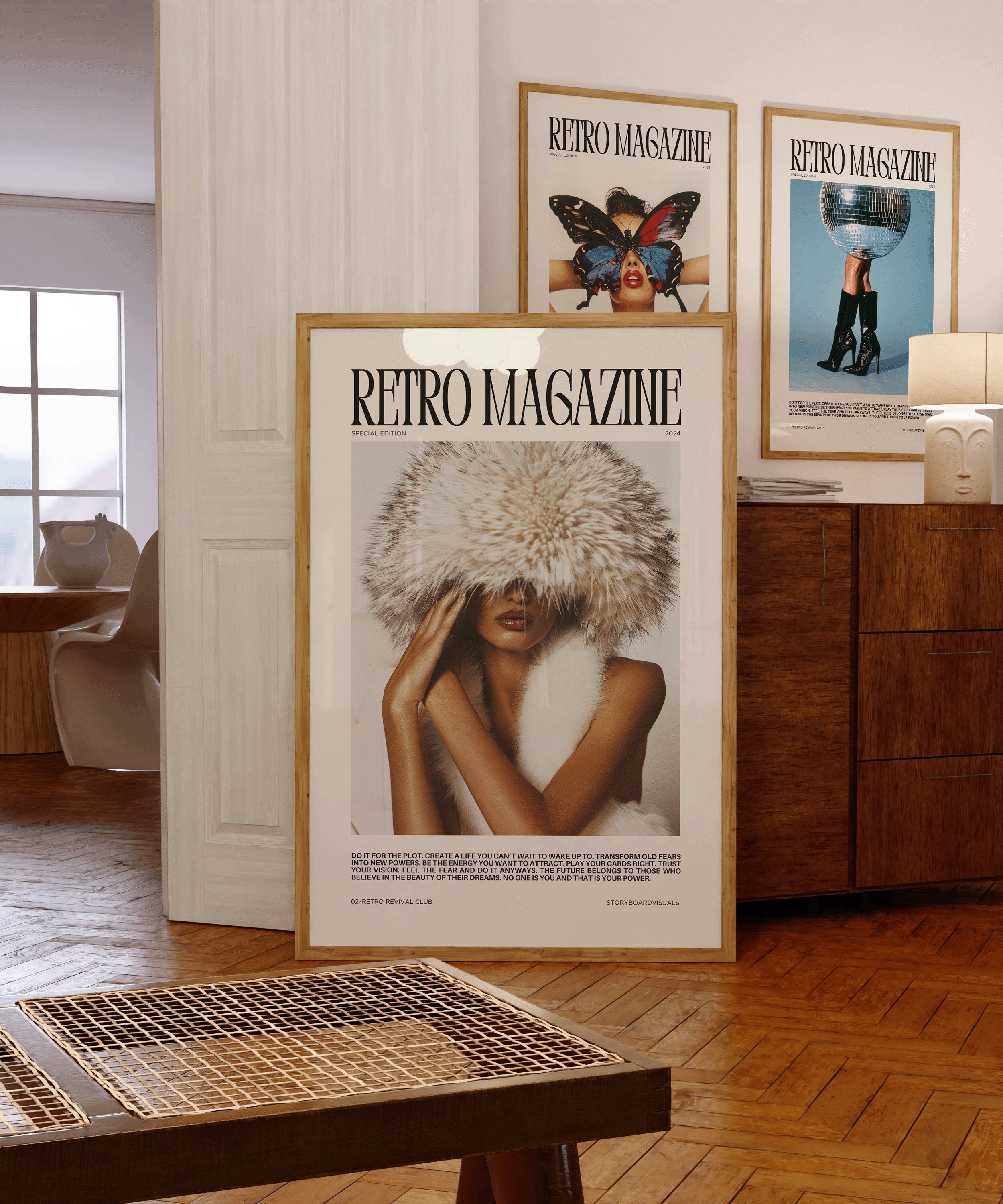 RETRO MAGAZINE Poster Printable, Aesthetic Poster, Magazine Poster ...