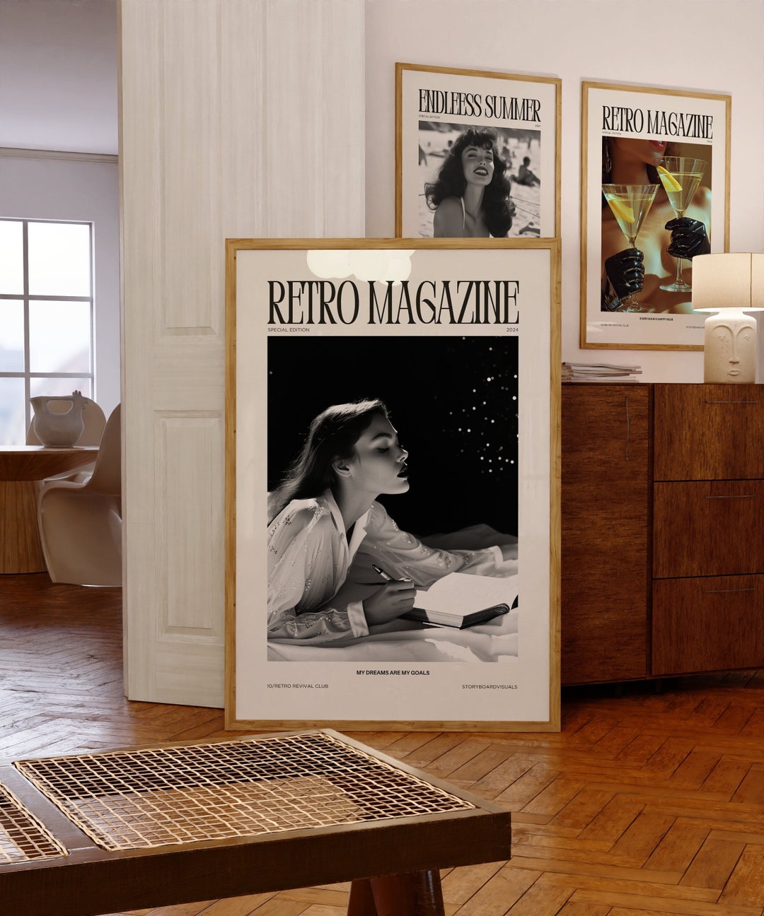 RETRO MAGAZINE Poster Printable, Aesthetic Poster, Magazine Poster ...