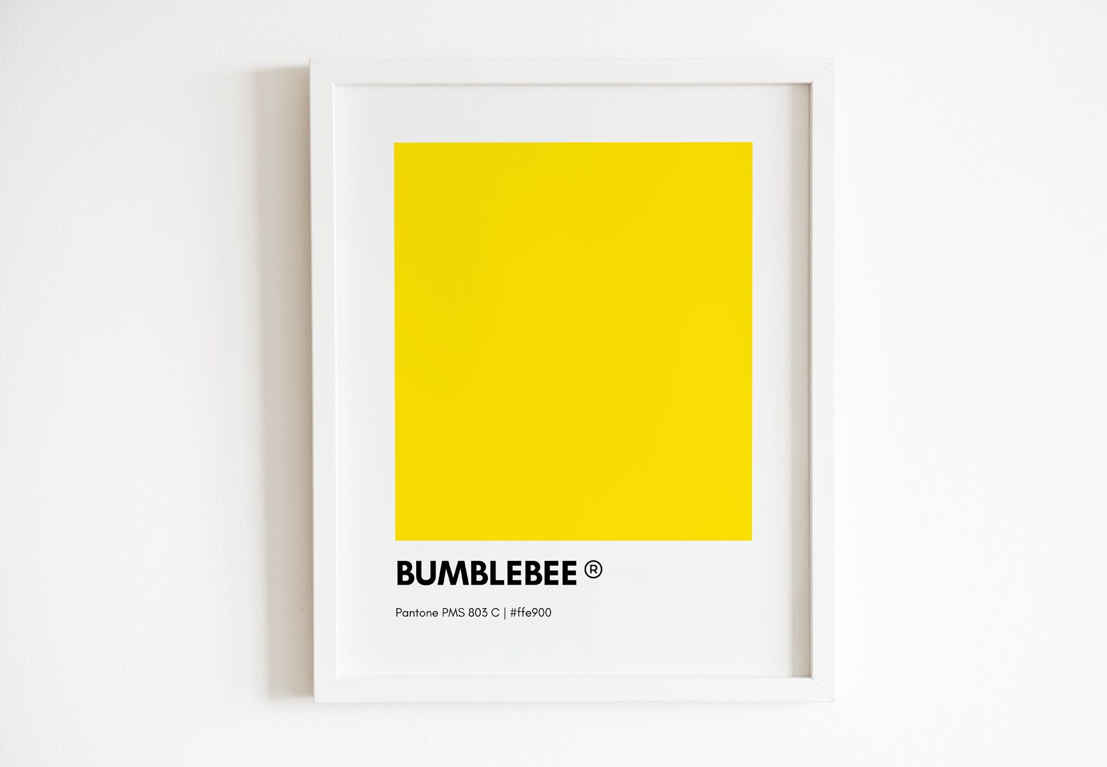 Pantone YELLOW Wall Art Printable Bundle Set of 6 Prints - Etsy
