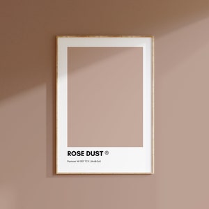 Pantone NUDE Wall Art Printable Bundle, Set of 6 Prints Nude, Pantone ...