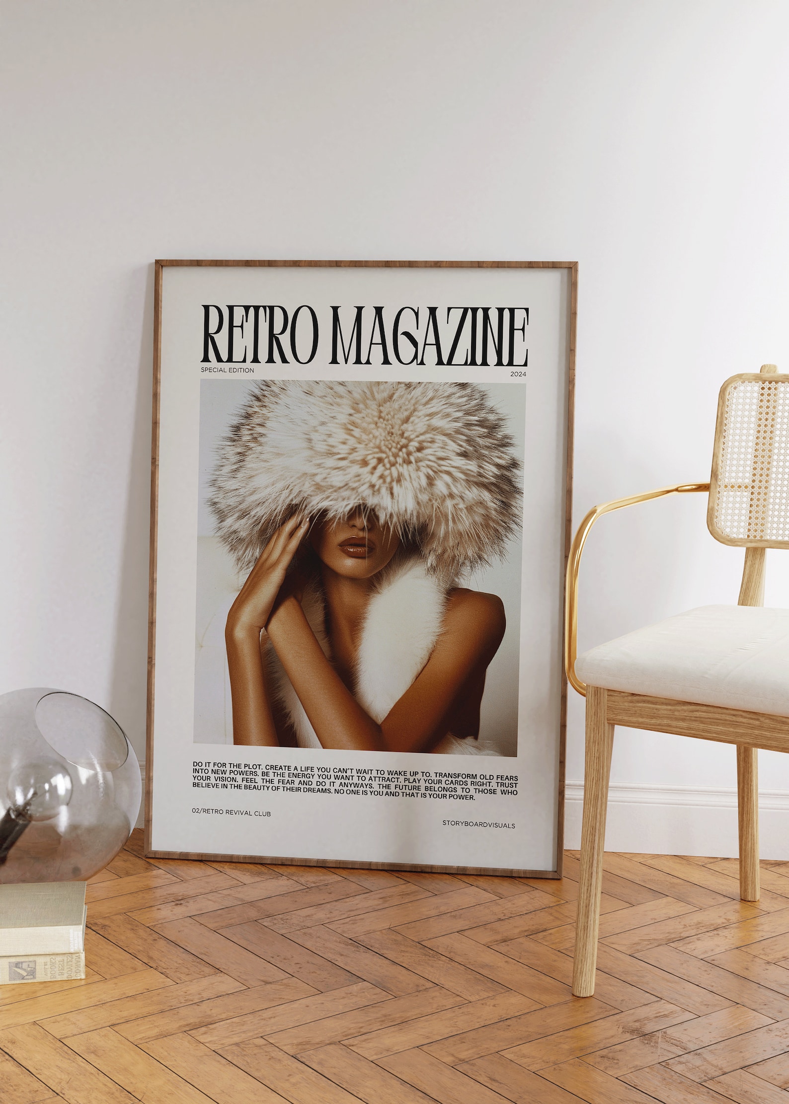 RETRO MAGAZINE Poster Printable, Aesthetic Poster, Magazine Poster ...