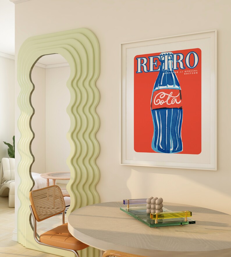 RETRO MAGAZINE Poster Printable, Aesthetic Poster, Magazine Poster ...