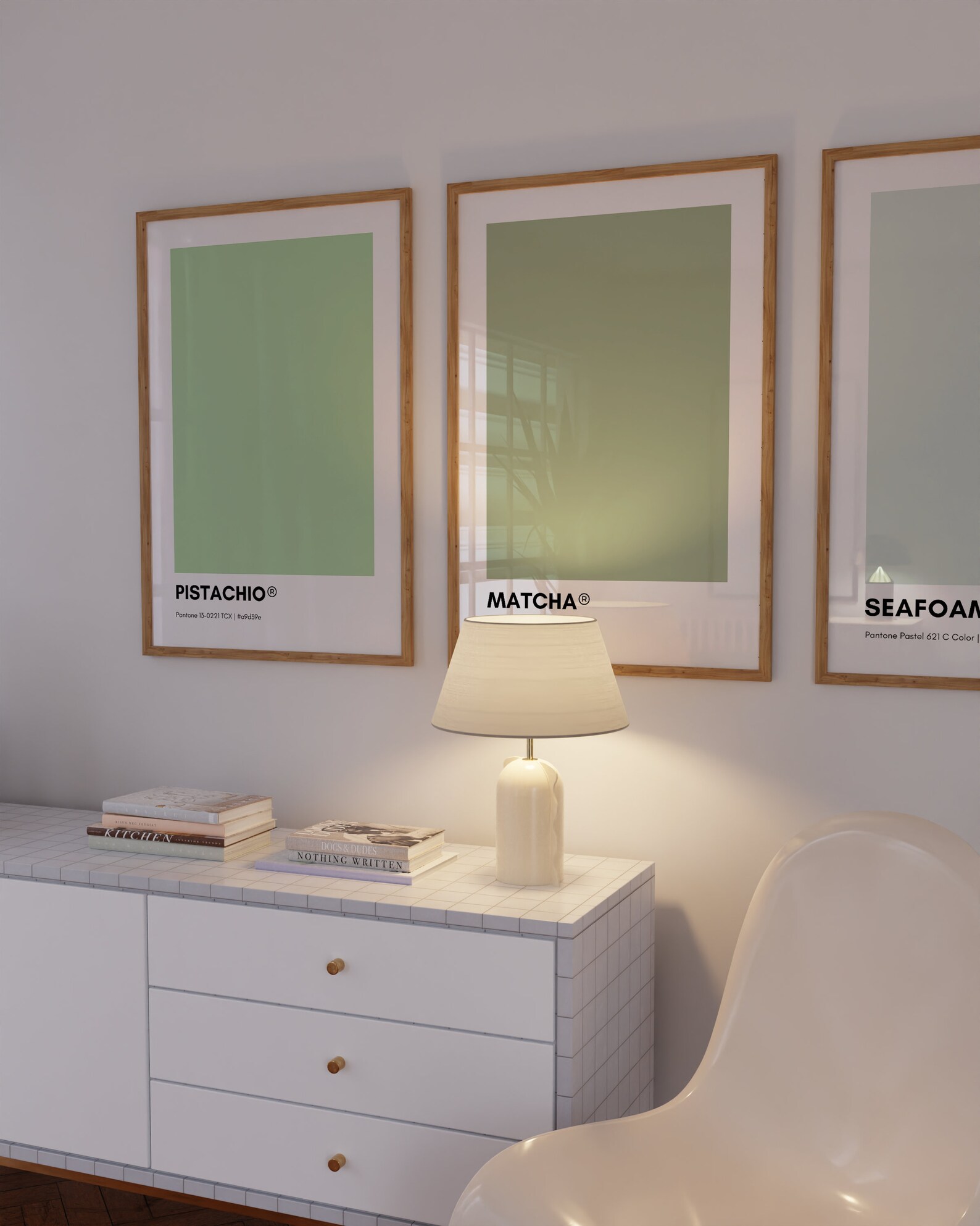 Matcha Green Pantone GREEN Pantone Print Poster Green - Etsy