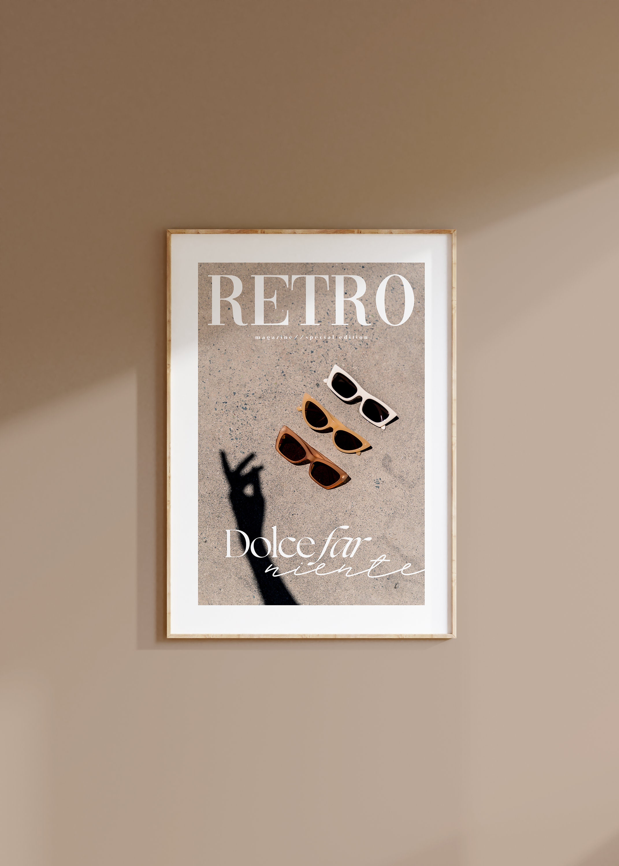 RETRO MAGAZINE Poster Printable, Aesthetic Poster, Magazine Poster ...
